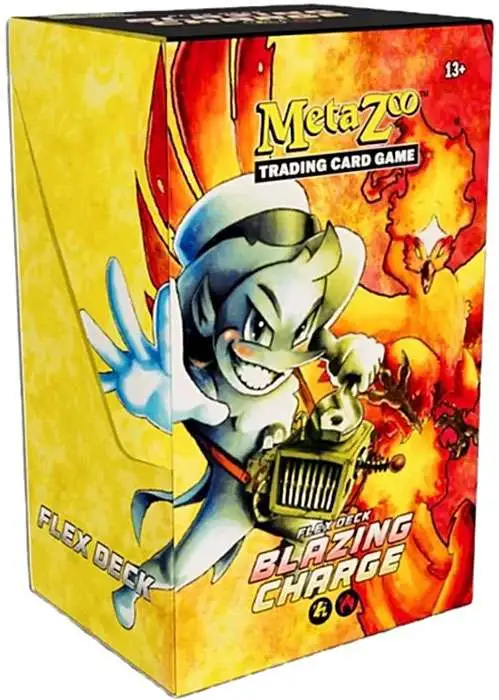MetaZoo 2025 Base Set Blazing Charge Flex Deck 80 Cards, Deck Box ...