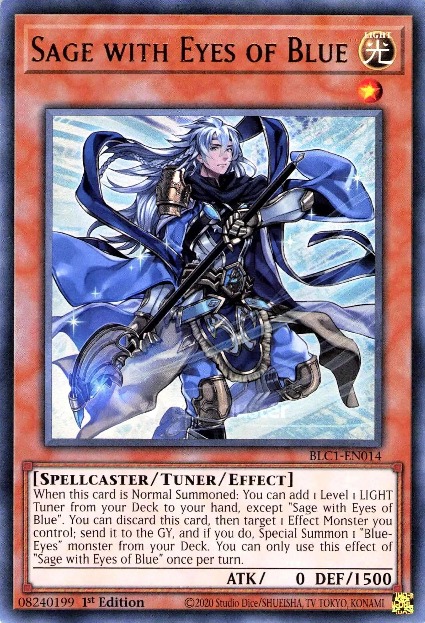 YuGiOh Trading Card Game Battles of Legend Chapter 1 Single Card Ultra Rare Sage with Eyes of ...