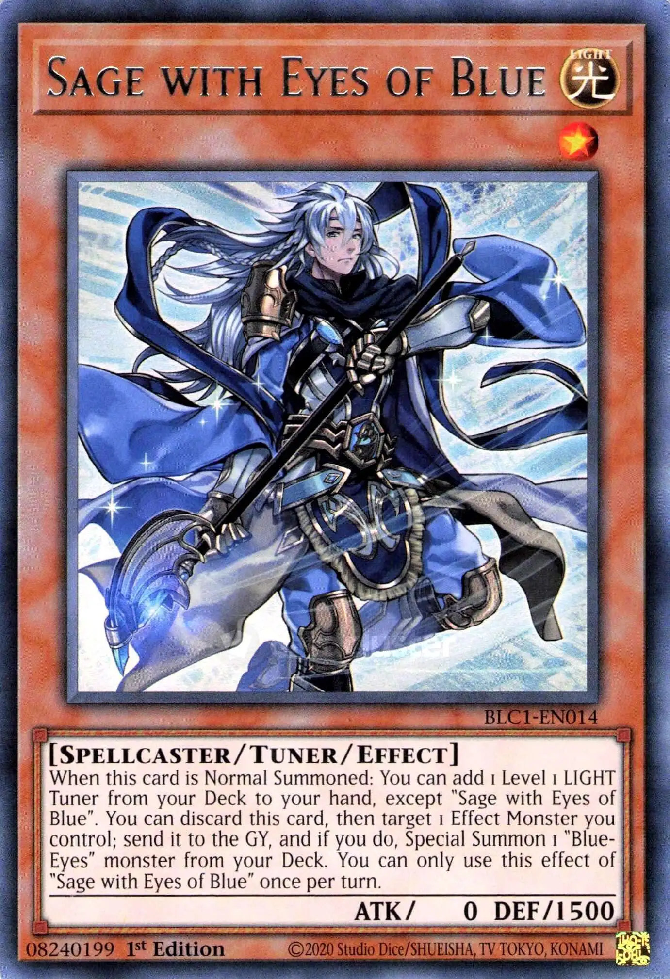 YuGiOh Trading Card Game Battles of Legend Chapter 1 Single Card Ultra Rare Sage with Eyes of ...