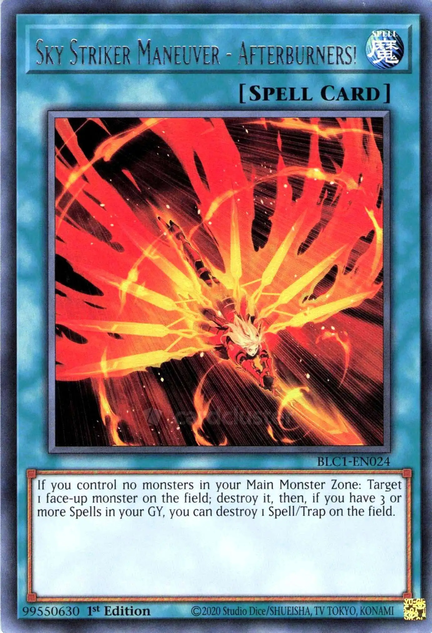 YuGiOh Trading Card Game Battles of Legend Chapter 1 Single Card Ultra Rare Sky Striker Maneuver ...