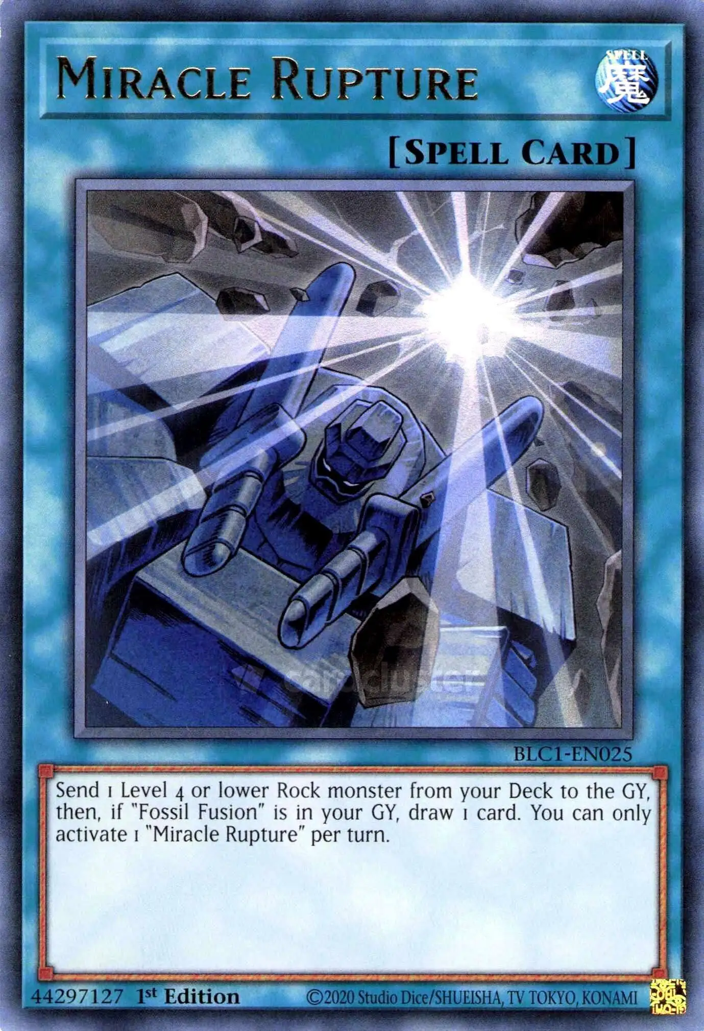 YuGiOh Trading Card Game Battles of Legend Chapter 1 Single Card Ultra Rare Miracle Rupture BLC1 ...