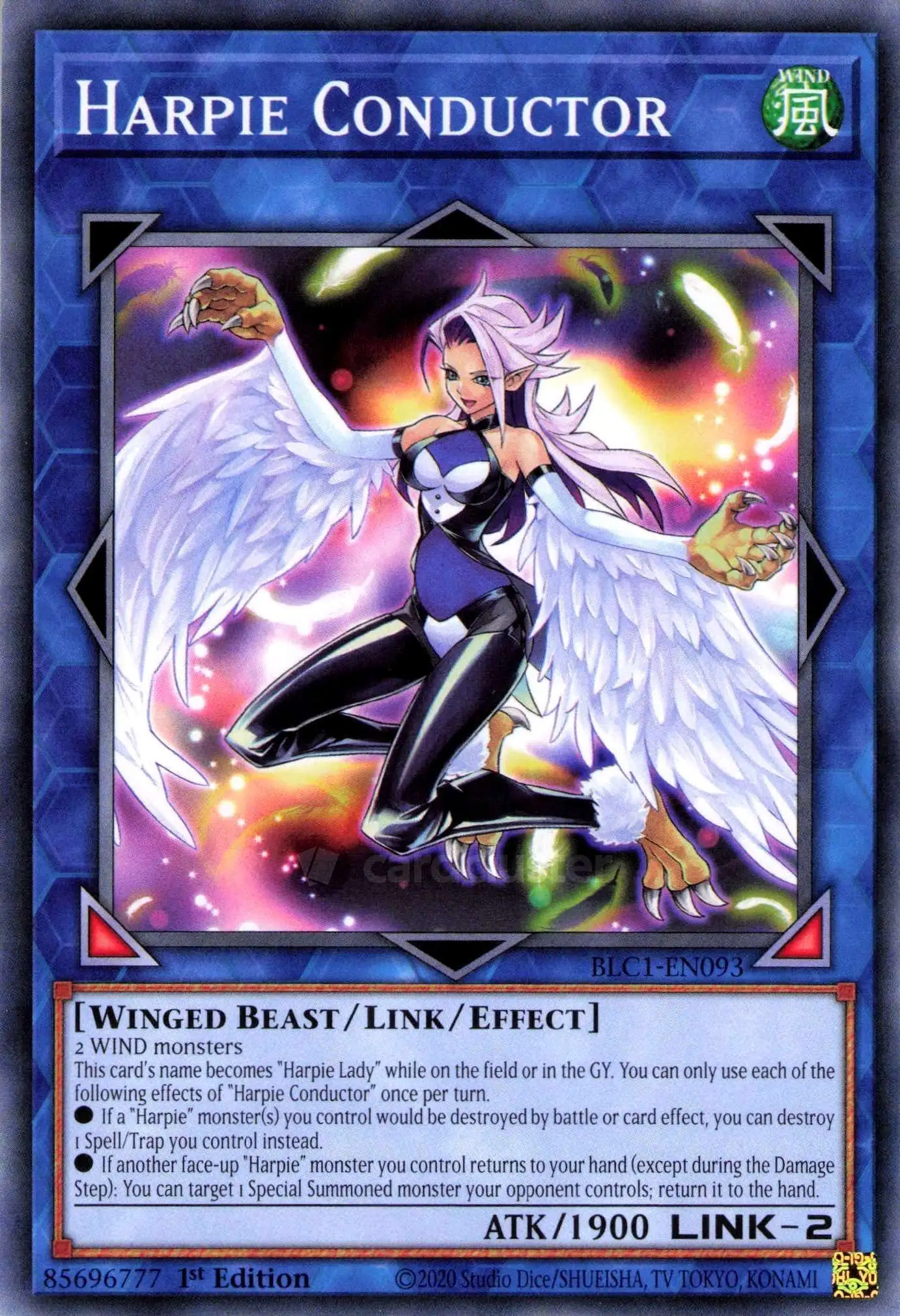 YuGiOh Trading Card Game Battles of Legend Chapter 1 Single Card Common Harpie Conductor BLC1 ...