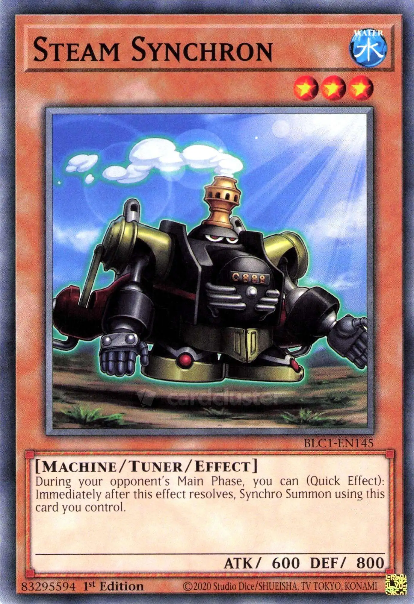 YuGiOh Trading Card Game Battles of Legend Chapter 1 Single Card Common Steam Synchron BLC1 ...