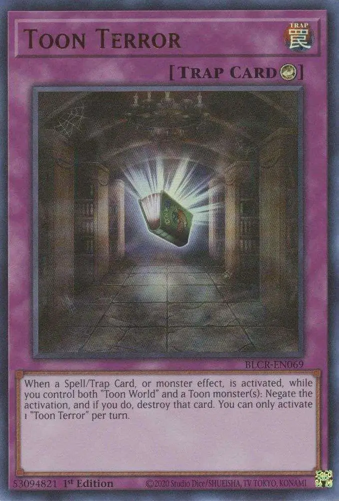 YuGiOh Battles of Legend Crystal Revenge Single Card Ultra Rare Toon ...