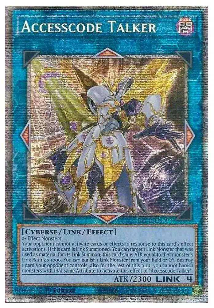 YuGiOh Battles of Legend Crystal Revenge Single Card Starlight Rare Accesscode Talker BLCR-EN093 ...