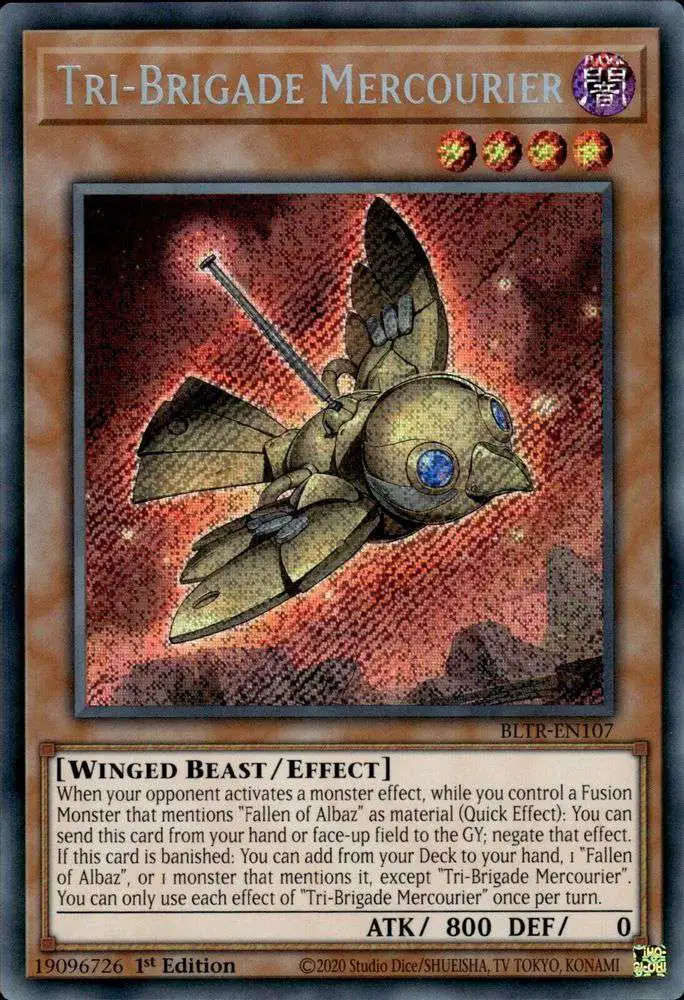 YuGiOh Trading Card Game Battles of Legend Terminal Revenge Single Card Secret Rare Tri-Brigade ...