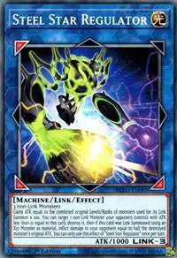 YuGiOh Blazing Vortex Single Card Common Steel Star Regulator BLVO ...