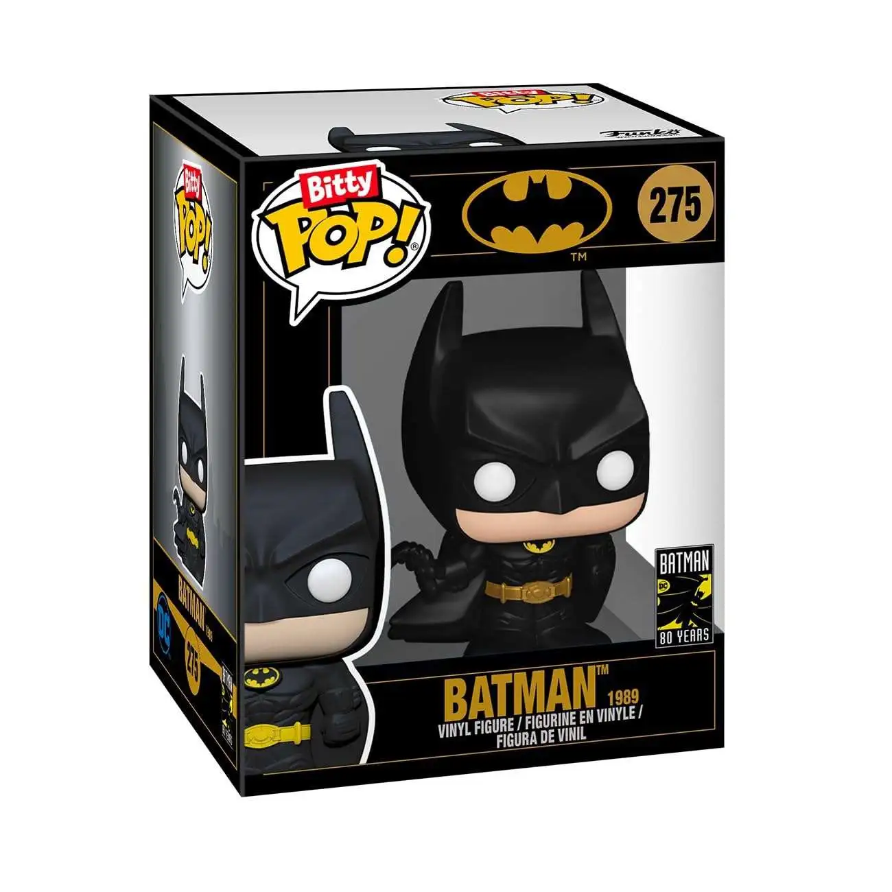 Funko DC Batman Bitty POP Batman 1 Micro Figure 275 1989 Loose - ToyWiz