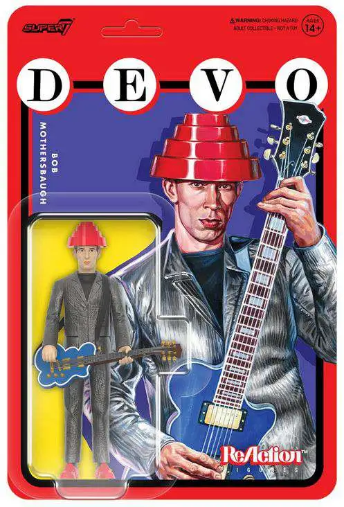 Devo ReAction Devo Wave 4 Bob Mothersbaugh 3.75 Action Figure The Girl ...
