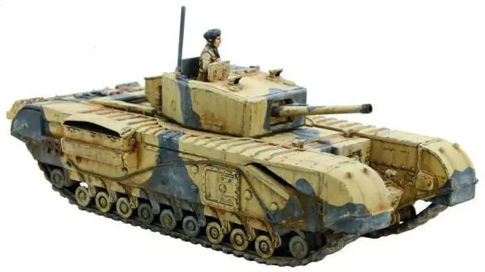 Bolt Action WWII Wargame Allies Churchill Tank Miniature Warlord Games ...