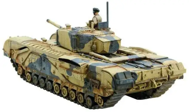 Bolt Action WWII Wargame Allies Churchill Tank Miniature Warlord Games ...