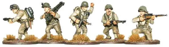 Bolt Action WWII Wargame Allies Rangers Lead The Way Miniatures WWII US ...