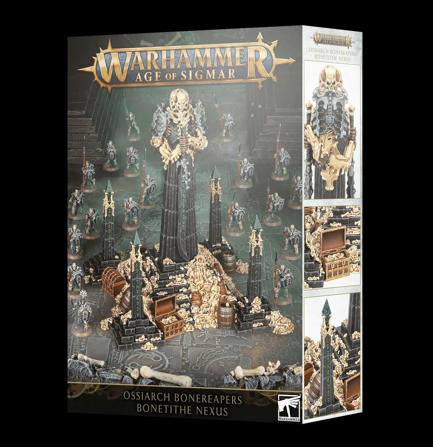 Warhammer Age of Sigmar Ossiarch Bonereapers Bonetithe Nexus Black Box ...