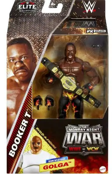 WWE Wrestling Elite Collection Monday Night War Booker T Exclusive 6 ...