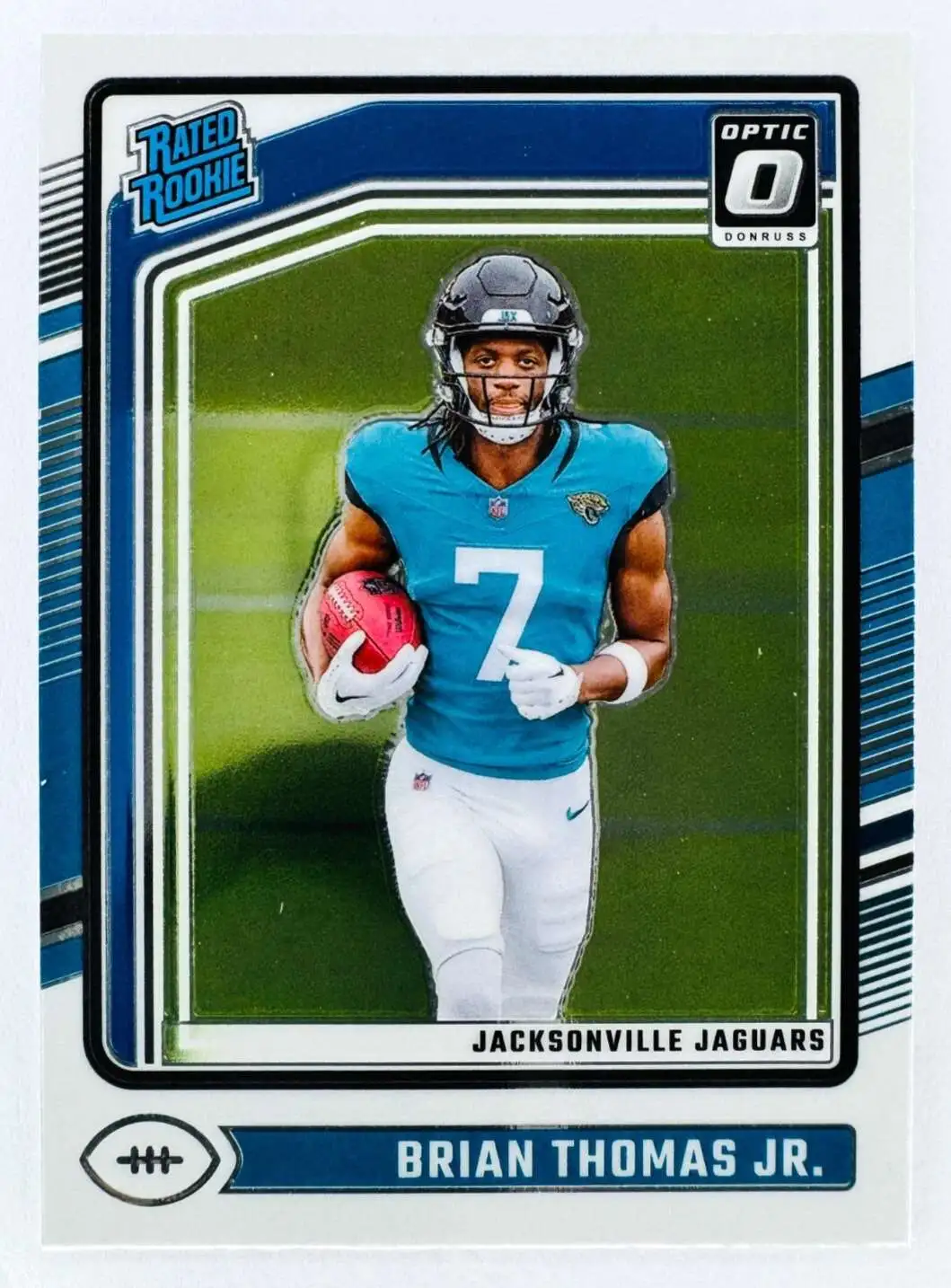 NFL 2024 Panini Donruss Optic Football Single Card Brian Thomas Jr. 214 ...