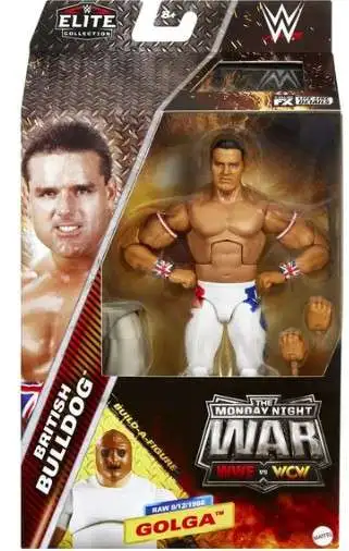 WWE Wrestling Elite Collection Monday Night War British Bulldog Exclusive 6 Action Figure Build ...