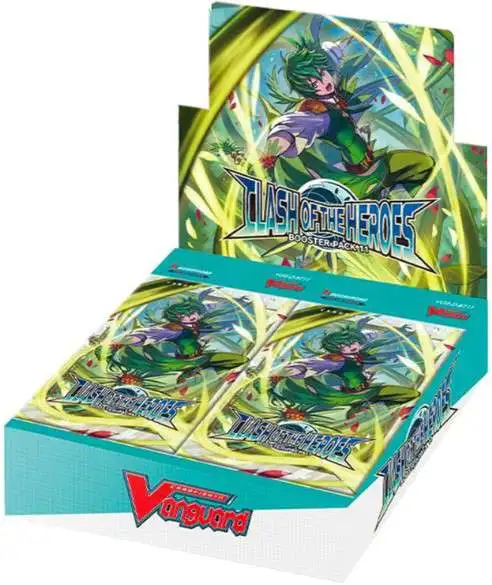 Cardfight Vanguard Trading Card Game overDress Clash of the Heroes Booster Box BT11 16 Packs ...