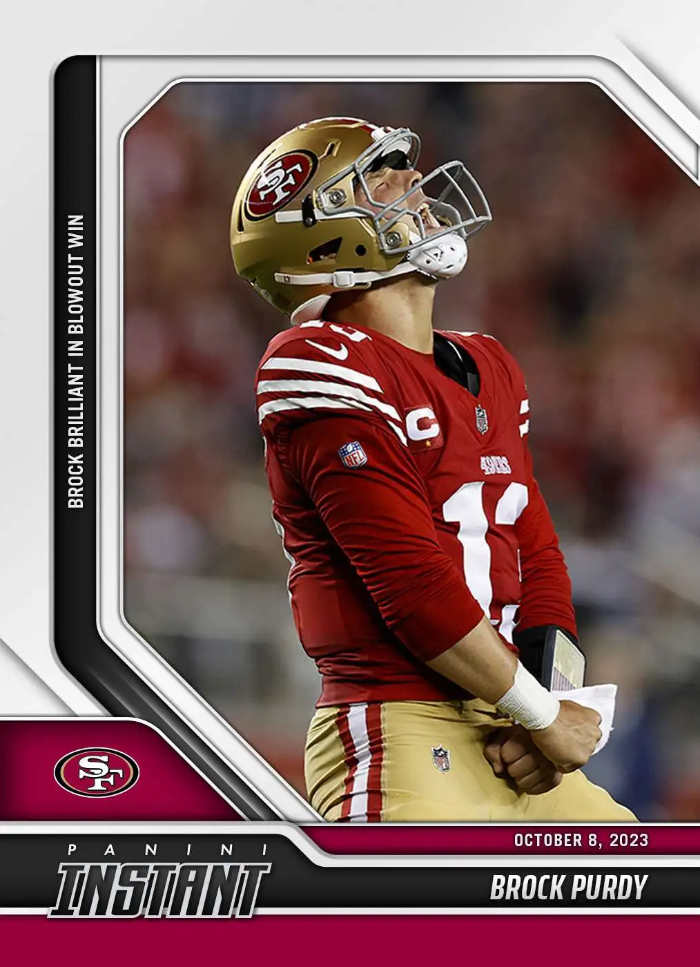 NFL San Francisco 49ers 2023 Panini Instant Football Single Card Brock ...