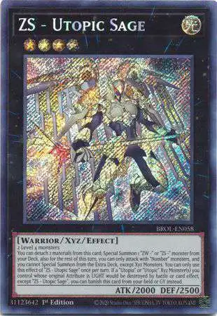 YuGiOh Brothers of Legend Single Card Ultra Rare ZW - Sylphid Wing BROL ...