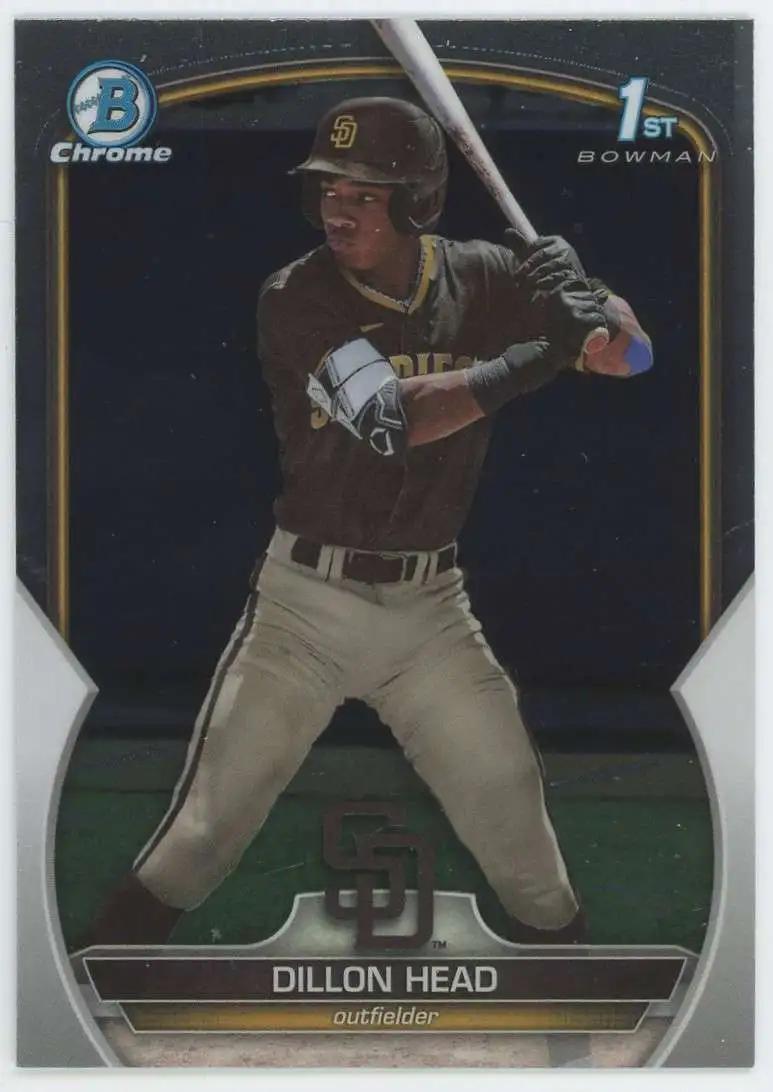 MLB 2023 Bowman Draft Chrome Single Card Dillon Head BDC-7 1st Bowman - ToyWiz