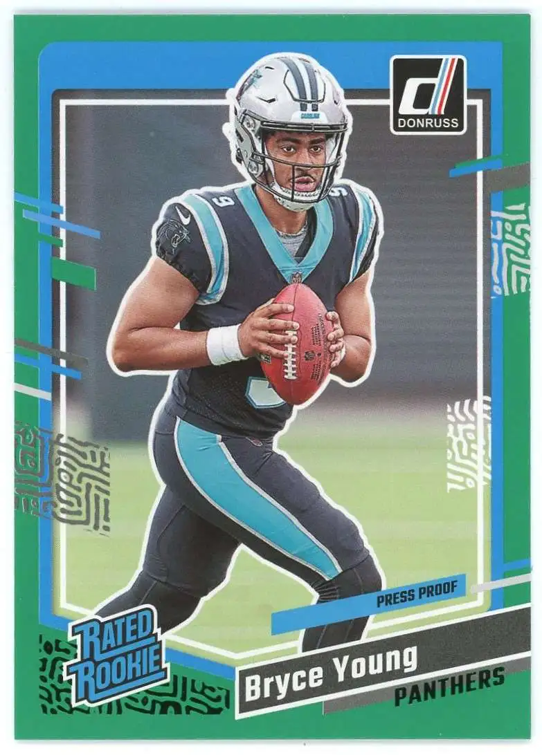 NFL 2023 Panini Donruss Football Single Card Green Press Proof Bryce ...