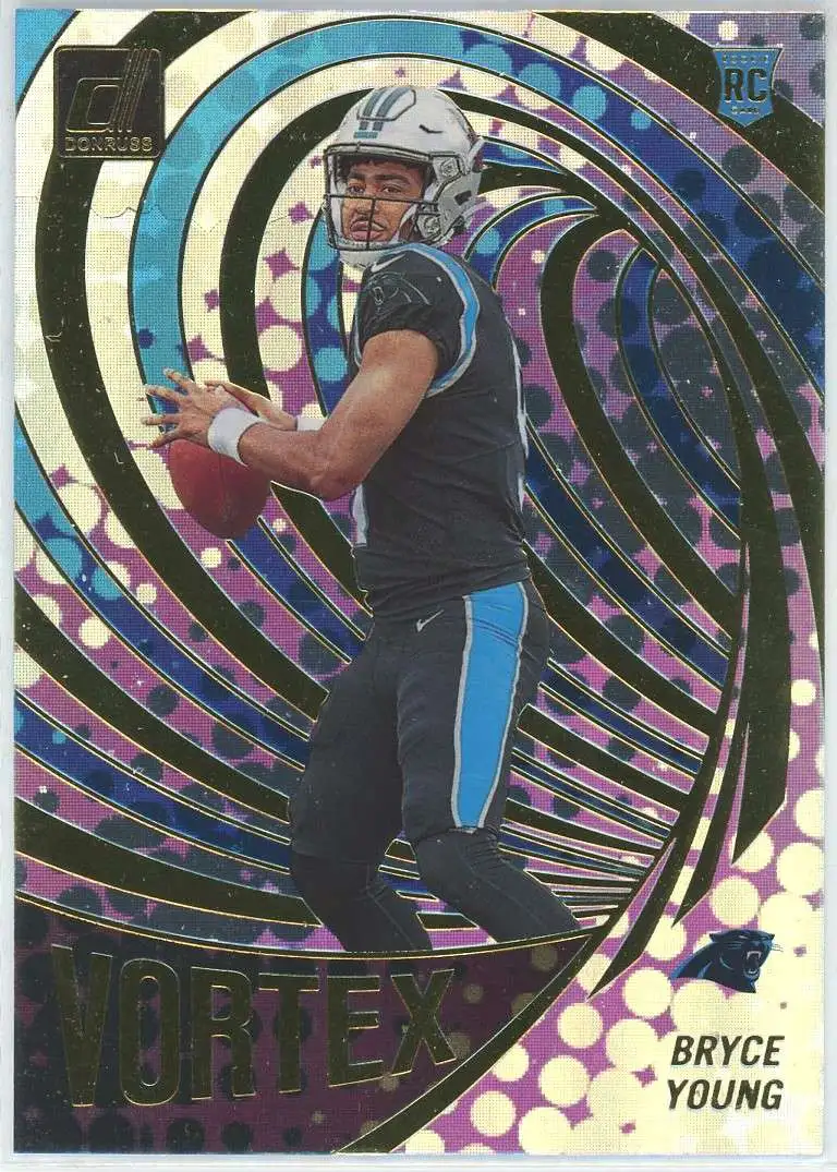 NFL 2023 Panini Donruss Football Single Card Vortex Bryce Young VOR-16 ...