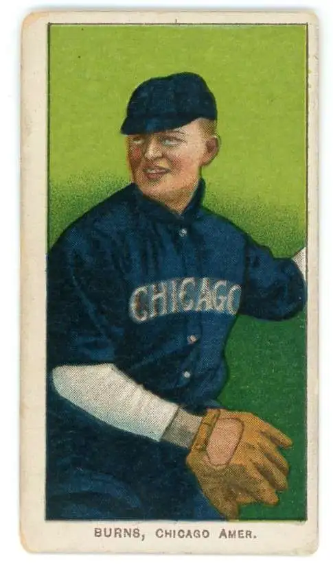 MLB T206 350 Subjects Single Card Bill Burns Chicago Poor - ToyWiz