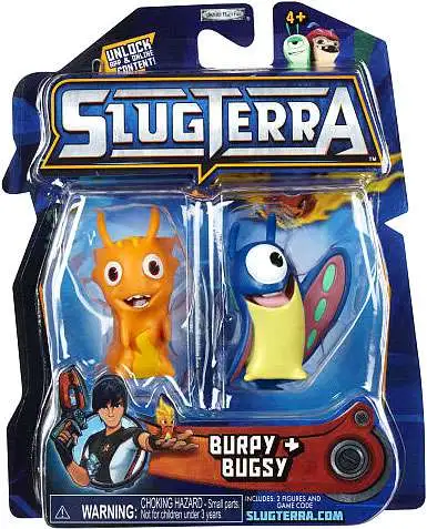 Slugterra Series 2 Burpy Bugsy Mini Figure 2-Pack Damaged Package Jakks ...