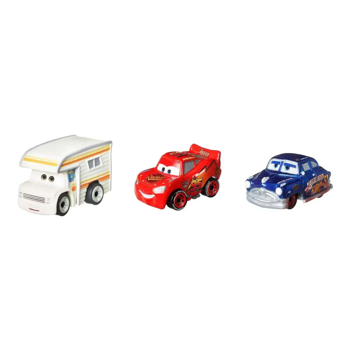 Disney Pixar Cars Die Cast Metal Mini Racers Larry Camper, Fabulous ...
