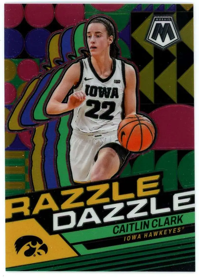 WNBA 2024 Panini Caitlin Clark Collection Single Card Razzle Dazzle ...