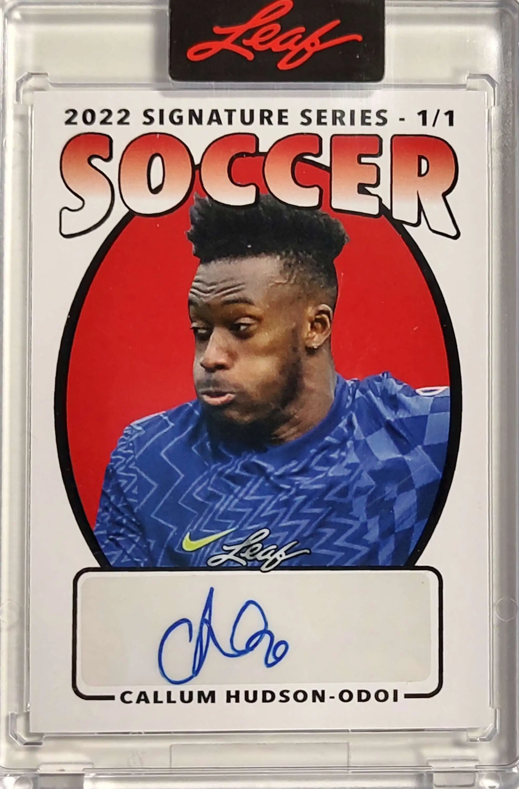 Leaf 2022 Signature Series Soccer Callum Hudson-odoi 11 Autographed ...