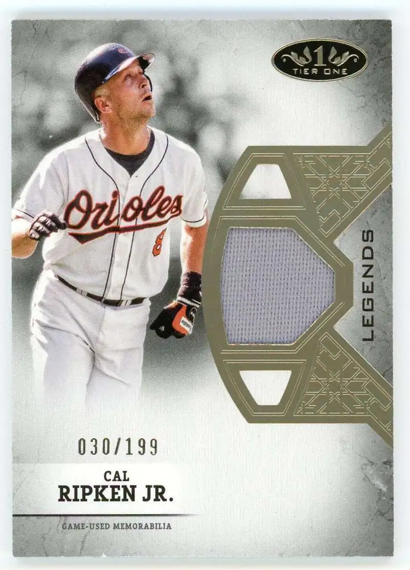 MLB 2024 Topps Tier One Baseball Single Card 30199 Legend Cal Ripken Jr ...