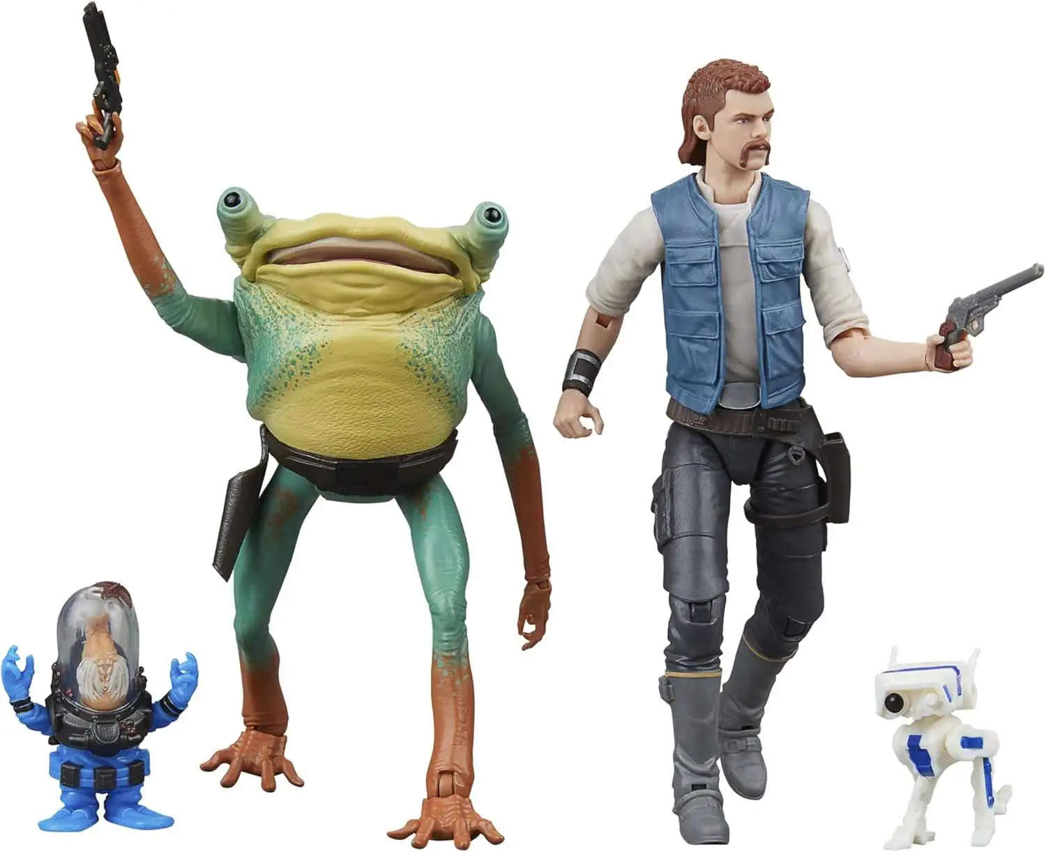 Star Wars Jedi Survivor Black Series Cal Kestis, BD-1, Turgle Skoova ...