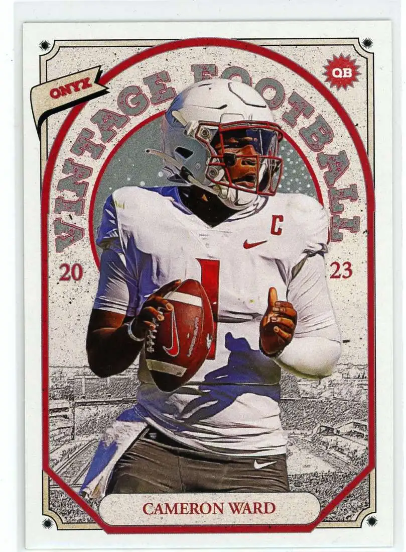 NFL 2023 Vintage Football Single Card Cameron Ward OVCW - ToyWiz