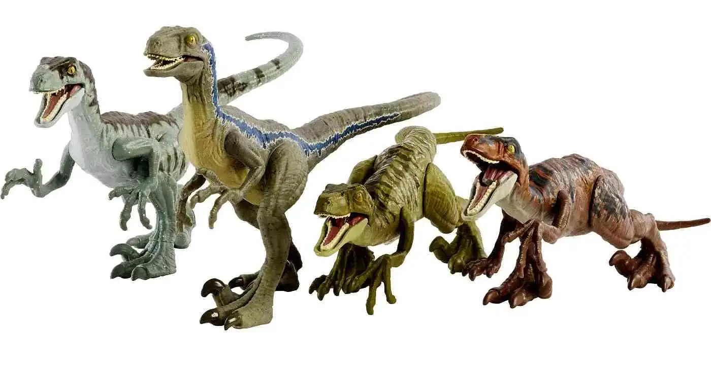 Jurassic World Camp Cretaceous Raptor Squad Exclusive 6 Action Figure 4 ...