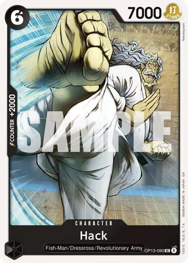 One Piece Trading Card Game Carrying On His Will Single Card Uncommon Hack OP13-090 - ToyWiz