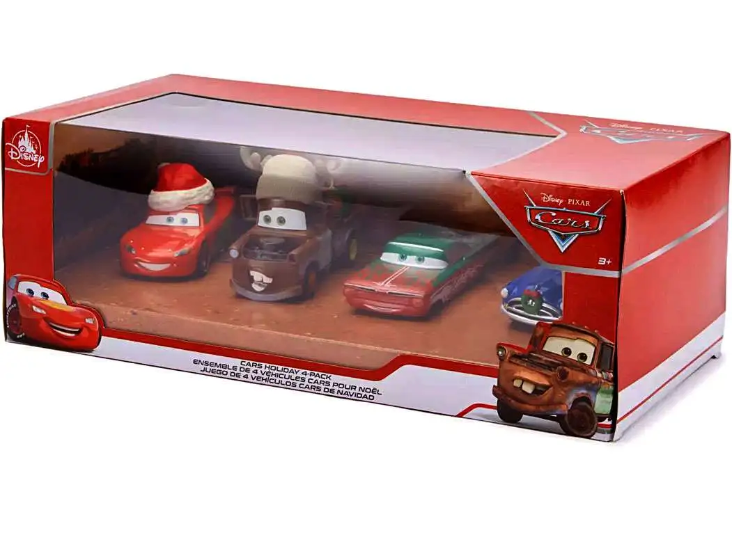 Disney Pixar Cars 2025 Holiday Lightning McQueen, Tow Mater, Doc Hudson ...