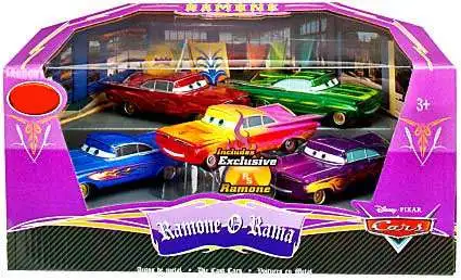 Disney Pixar Cars Cars 2 Multi-Packs Tokyo Race Party 5-Pack Exclusive ...