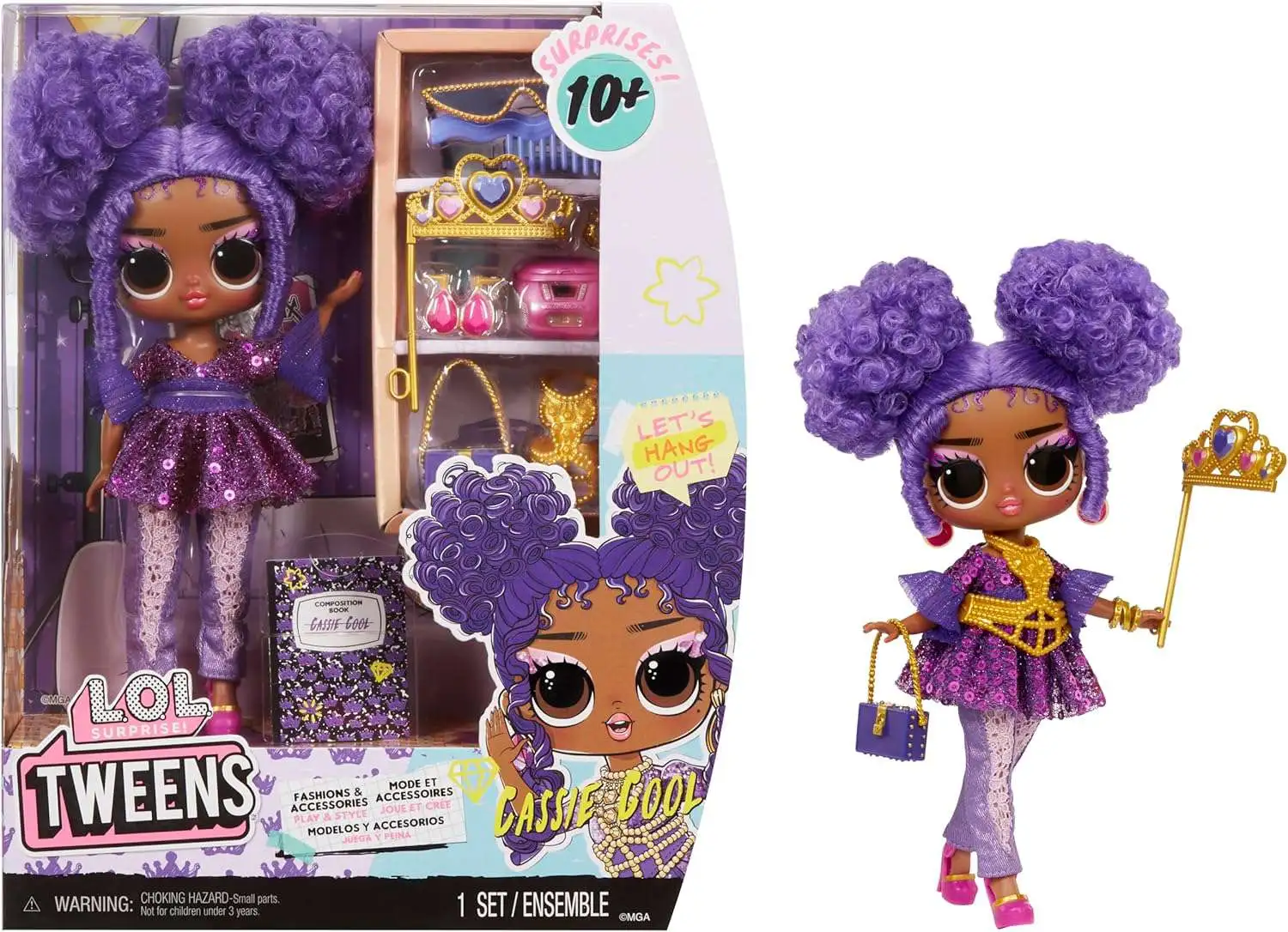 LOL Surprise Tweens Series 5 Cassie Cool Fashion Doll MGA Entertainment ...