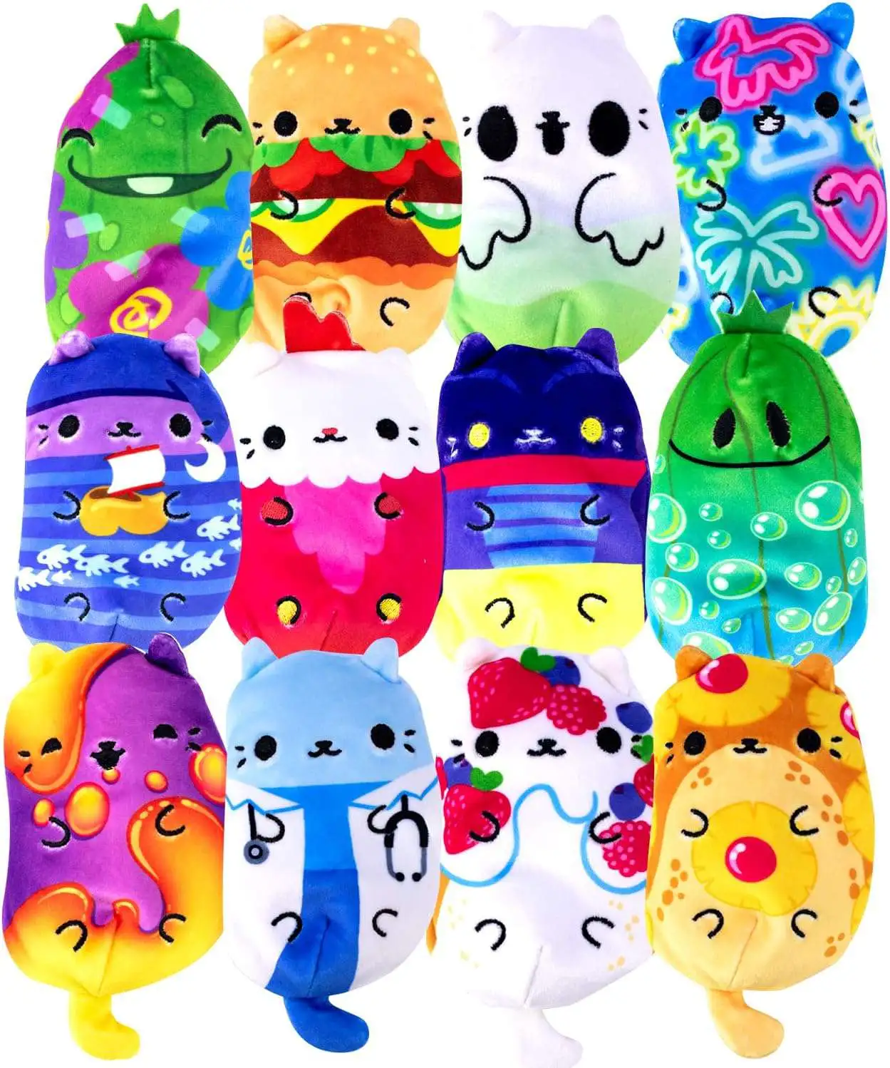 Cats Vs. Pickles TEAL Series 4 Mini Plush Mystery Pack 1 RANDOM Figure Cepia LLC - ToyWiz