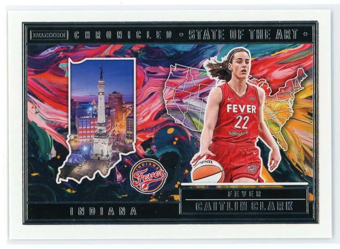 WNBA 2025 Panini Caitlin Clark Chronicled Single Card State of the Art ...