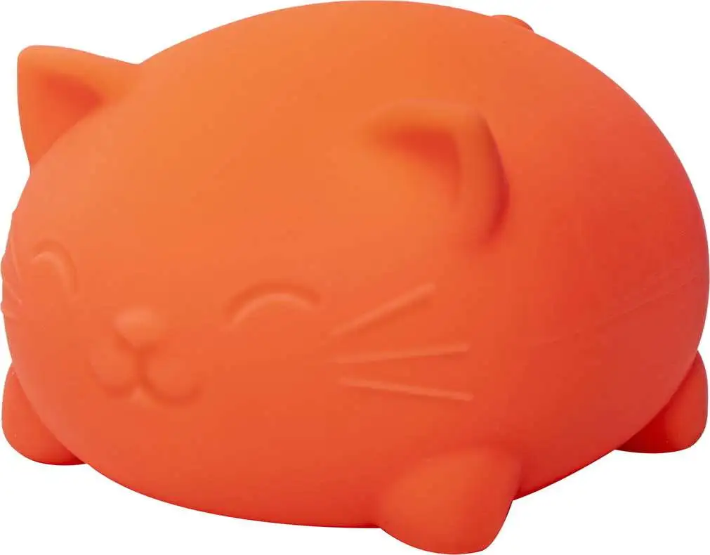 NeeDoh The Groovy Glob Super Cool Cats ORANGE Stress Ball Schylling ...