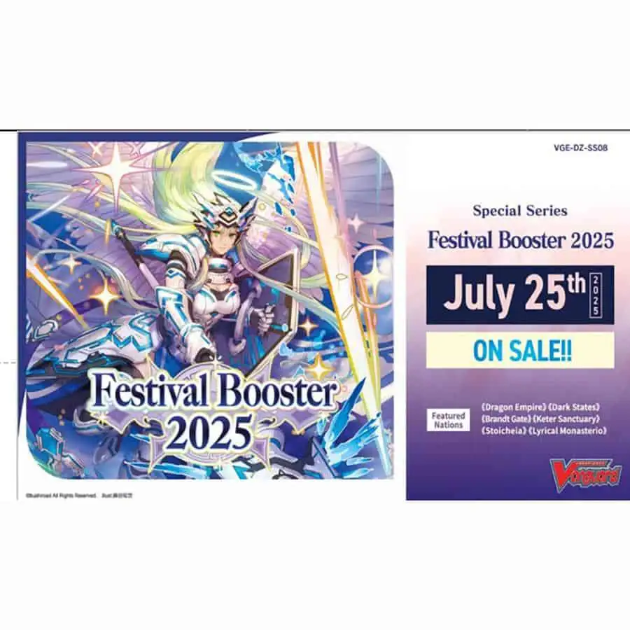 Cardfight Vanguard Trading Card Game Divinez Special Series Festival Booster 2025 Booster Pack ...