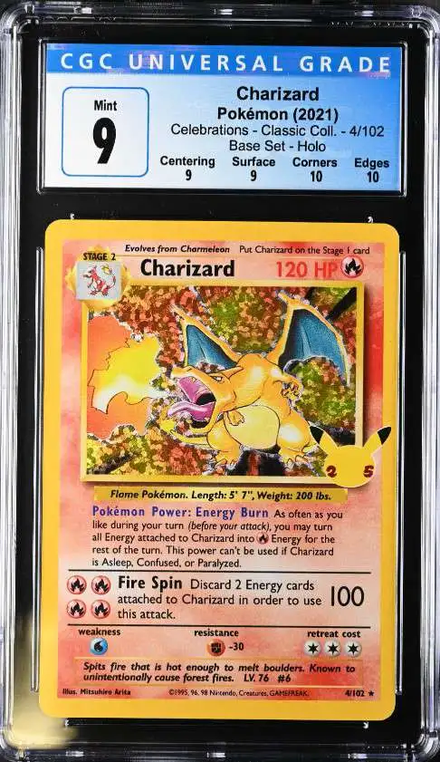 Pokemon Trading Card Game Celebrations Classic Collection Single Card ...