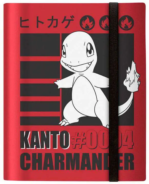 Ultra Pro Pokemon Trading Card Game Charmander 9-Pocket Binder Album ...