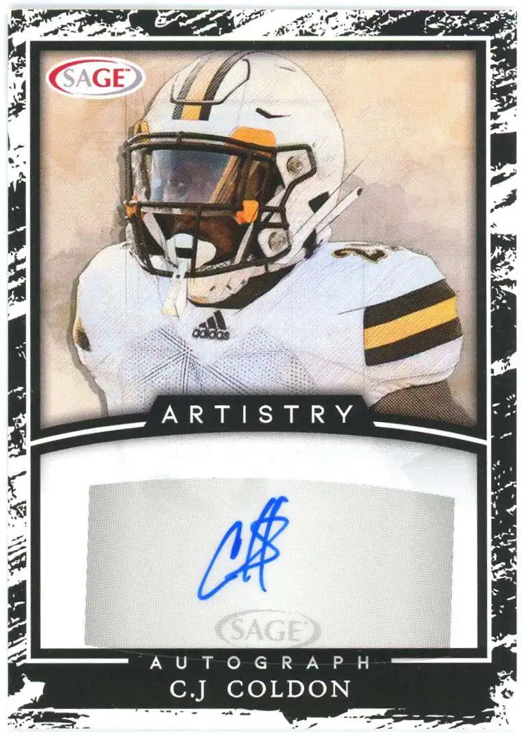 NFL Sage Collectibles 2022 Artistry Football Single Card Black C.J ...