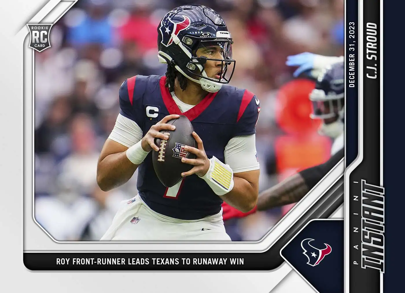 NFL 2023 Panini Instant Football Single Card CJ Stroud 119 Rookie, ROY ...