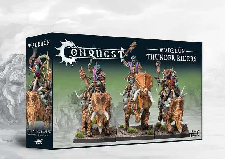 Conquest The Last Argument of Kings Wadrhun Thunder Riders Miniature ...