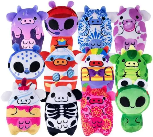 Cows Vs. Aliens TEAL Series 4 Mini Plush Mystery Box 12 Packs Cepia LLC ...