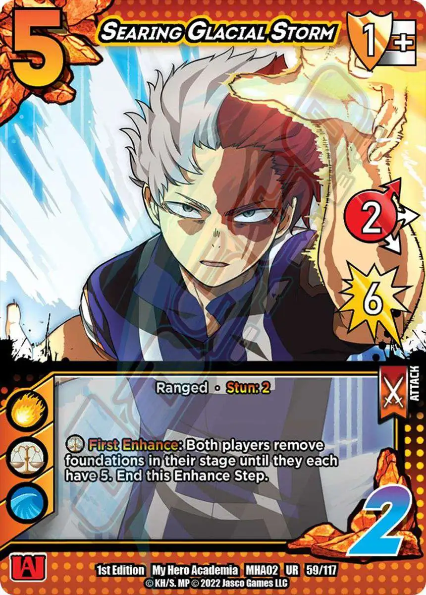 My Hero Academia Collectible Card Game Series 2 Crimson Rampage Single ...